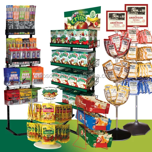 Mentos Candy Metal Display Rack,Chewing Gum Wire Counter Top - Buy ...