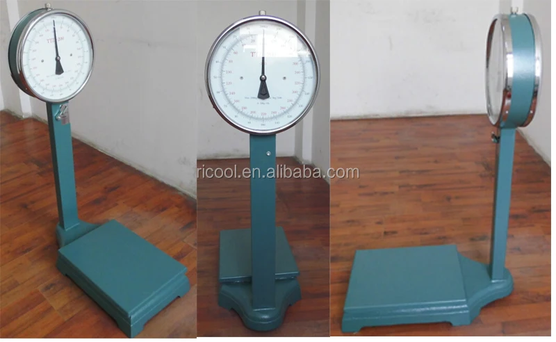 200/300/500kg Double Display Mechanical Dial Platform Scale - Buy ...