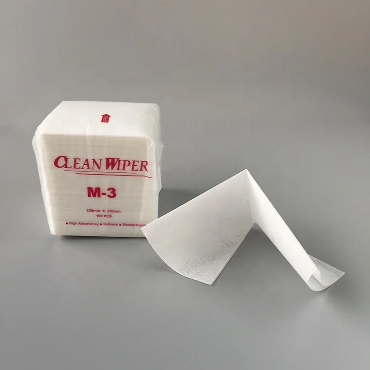 Lint Free Disposable Replaced Bemcot M-3 100% Polyester Cleanroom Clean ...