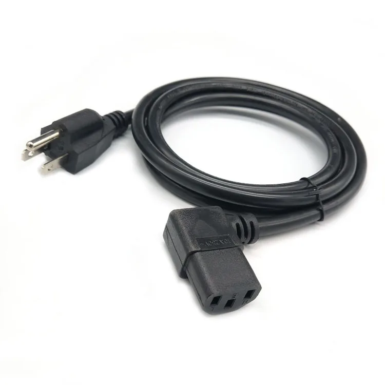 Sjt Svt American Standard 18awg Right-angle 3 Cores Nema 5-15p Plug Usa ... Sjt Svt American Standard 18awg Right-angle 3 Cores Nema 5-15p Plug Usa ...