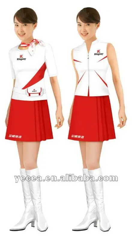 Hot Selled Sales Woman Promotion Uniform - Buy Promotion Uniform,Sales ...