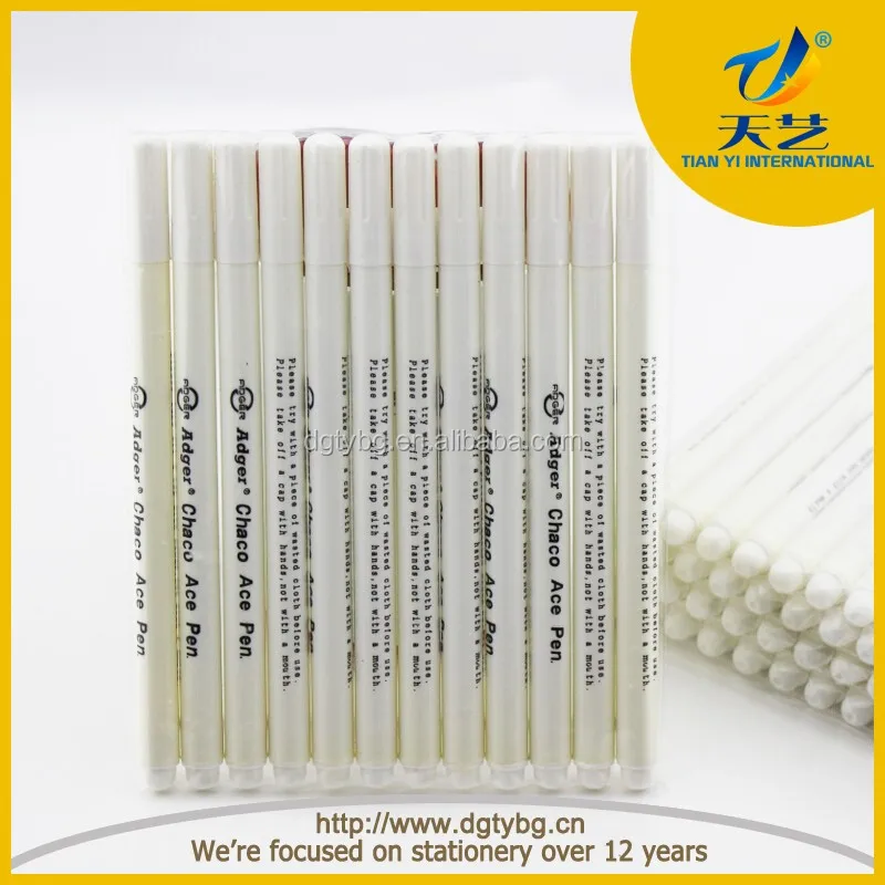 Dry And Wet Erase Ink Marker Water Soluble Fabric Marker Pens Air ...