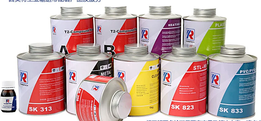 Vulcanizing Rubber Conveyor Belt Repair with Hot Melt Adhesive Glue