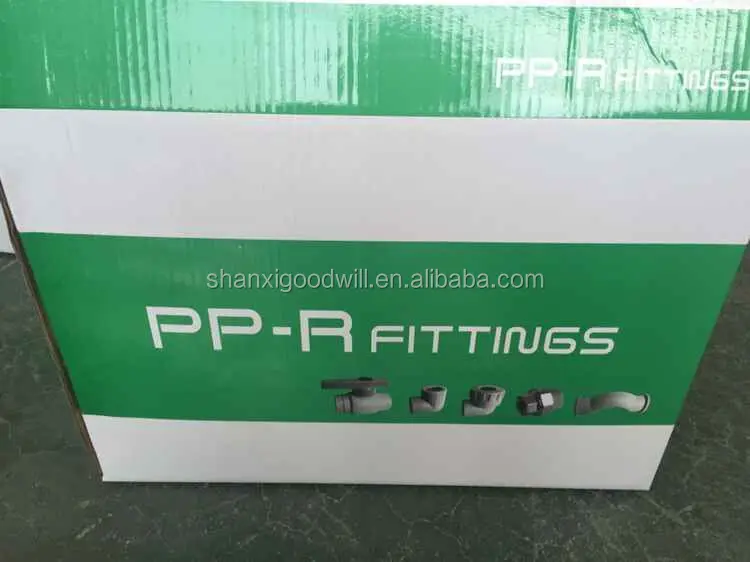 House Fitting Plastic PPR Pipe Fitting Bridge Tube Crossovers