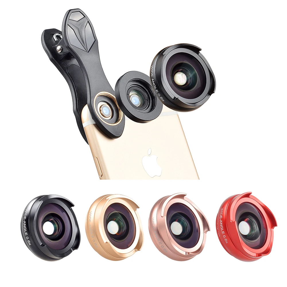 2 In 1 Phone Lens Kit 0.6x Wide Angle 10x Macro For Mobile/phone/tablet ...