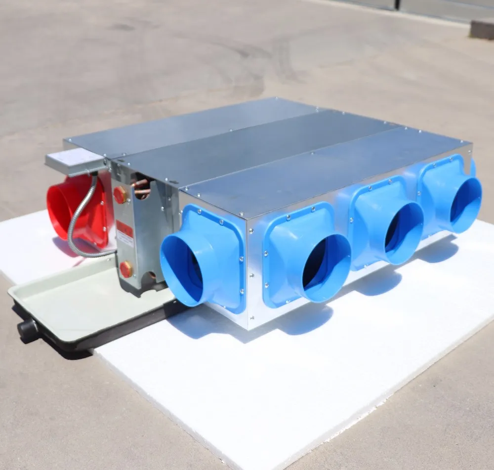 Horizontal Concealed Ceiling Mounted Ducted Fan Coil Unit(with Return ...