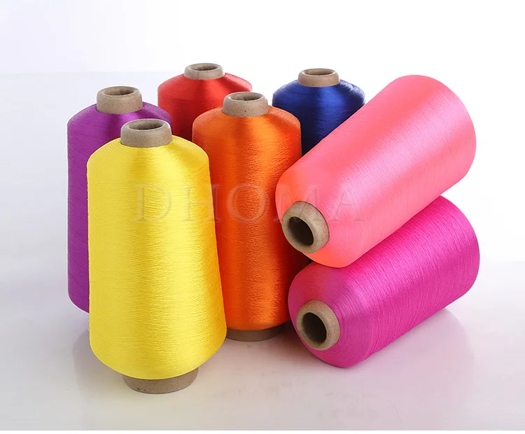 Trilobal Bright Twisted 150 Denier Nim 100% Polyester Fdy Yarn - Buy ...