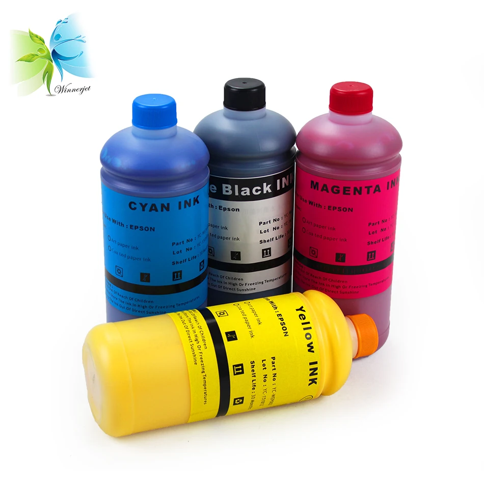 Bulk Art Paper Pigment Ink For Epson Tm-c3500 Tm-c3510 Tm-c3520 ...