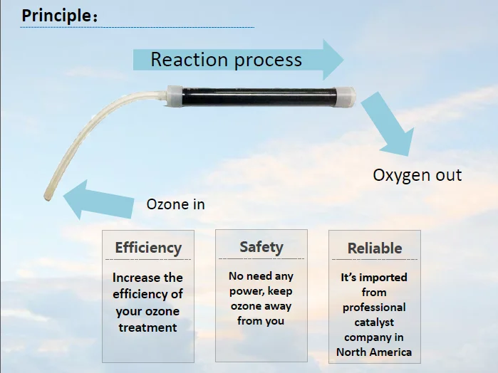 Aquapure Small Air Vent Ozone Destructor Catalysts for Water Treatment