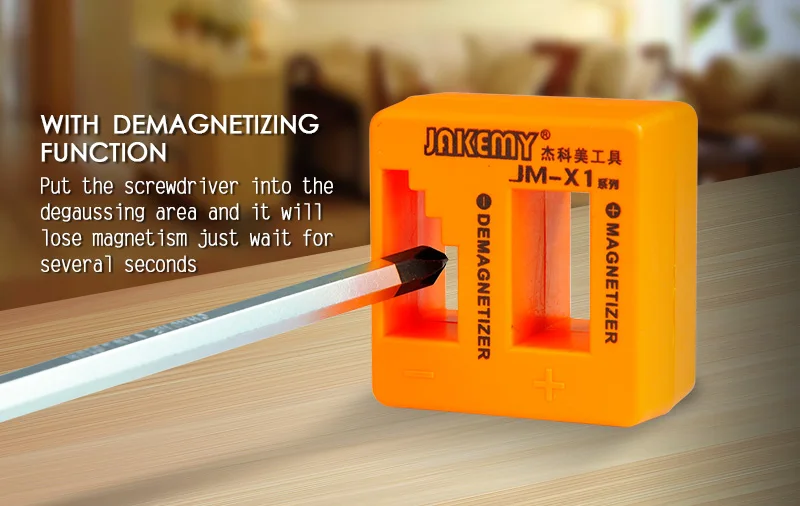 Jakemy Jm-x1 Portable Mini Magnetizer Demagnetizer Magnetizing ...