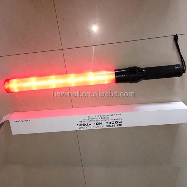 LED Traffic Rechargeable Marshalling Torches - Bright & Durable