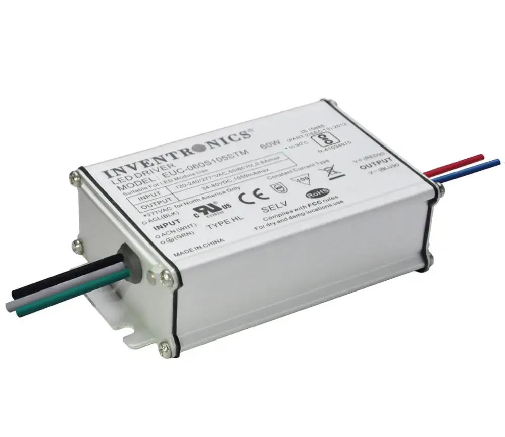 60w 60watt Inventronics Class 2 Selv Output 1050 Ma Constant Current ...
