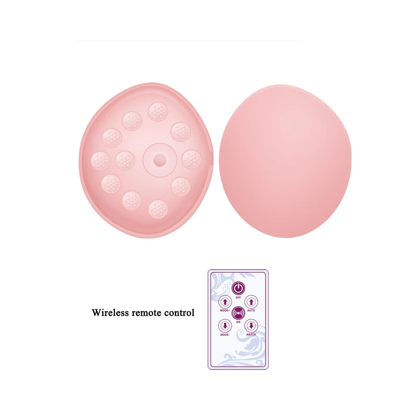 Rechargeable Wireless Remote Control Female Breast Massager - Buy ...