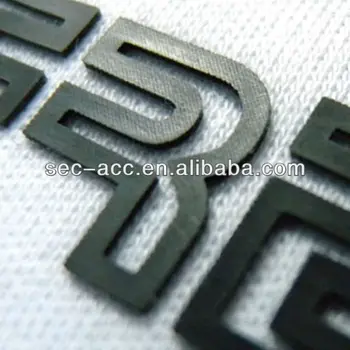 Raised Rubber Label Printing Heat Transfer Garment Accessory Printing ...