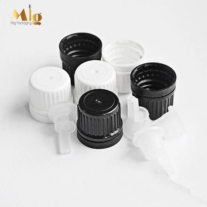 18/410 Black Tamper Evident Screw Cap With Inner Drop Plus - Buy Plastic Screw Cap,Cap With Back ...
