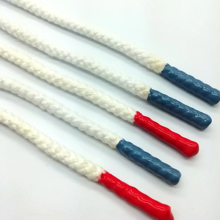 Custom Thick Drawstring Cord Silicone Dipped Tips Drawcord,Dipped End ...