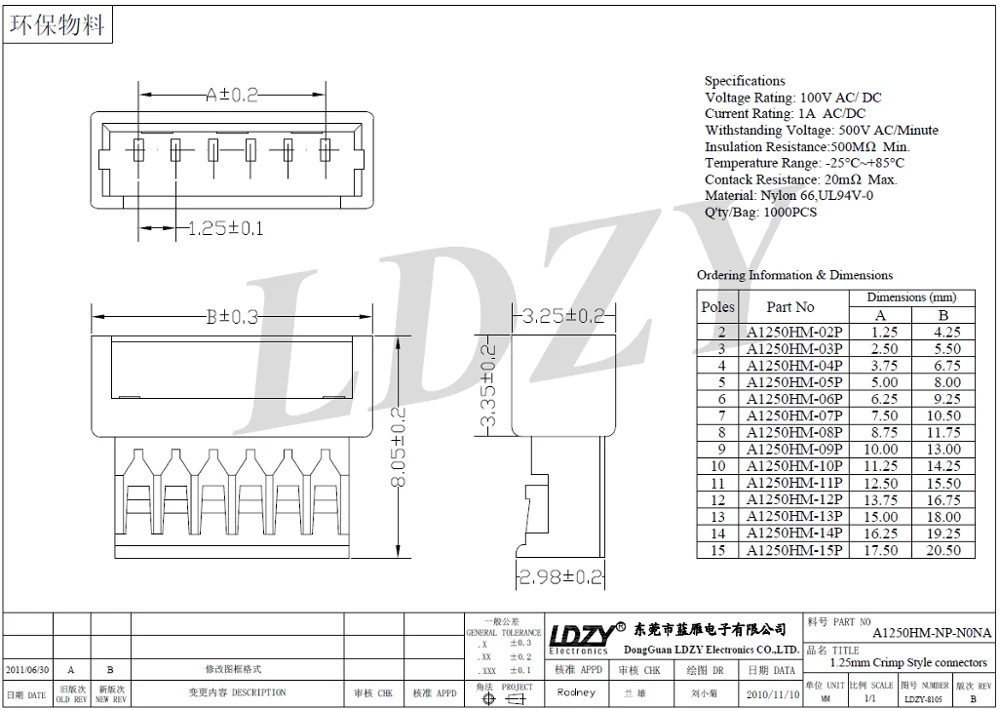 Molex 1.25mm Picoblade 51021 53047 53048 53398 53261 Equivalent - Buy Molex Picoblade Connector ...