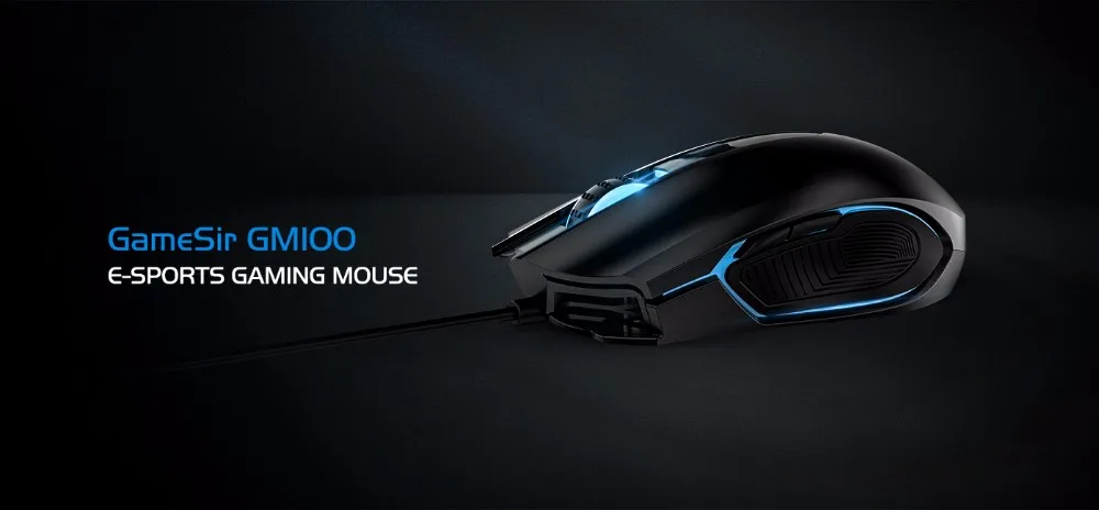 Gamesir Wired Gaming Mouse Gm100 For E-sports Games Compatible With Pc ...