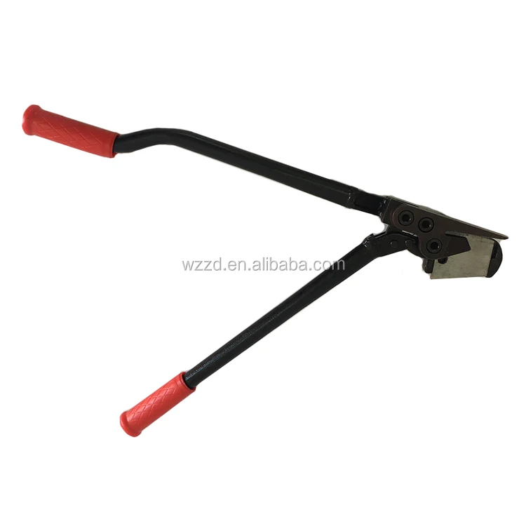 50mm Wide Steel Strap Shear by Hand - Precision Cutting