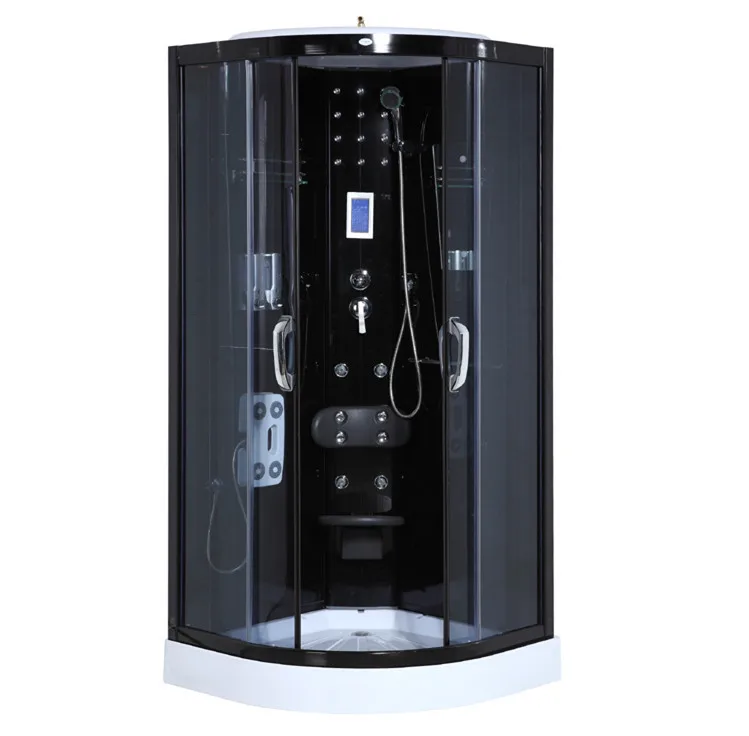 Black Sliding Glass Complete Steam Shower Room Buy Shower Room Steam