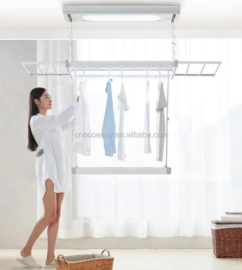 Automatic Clothing Rack Aluminum Automatic Clothes Drying Hanger - Buy ...