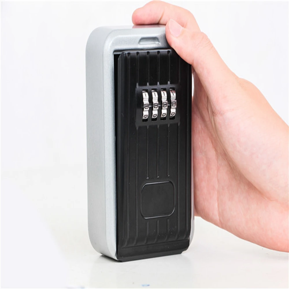 Yh1092 Outdoor Wall Mounted Lock Box Digital Car Key Safe Box - Buy ...