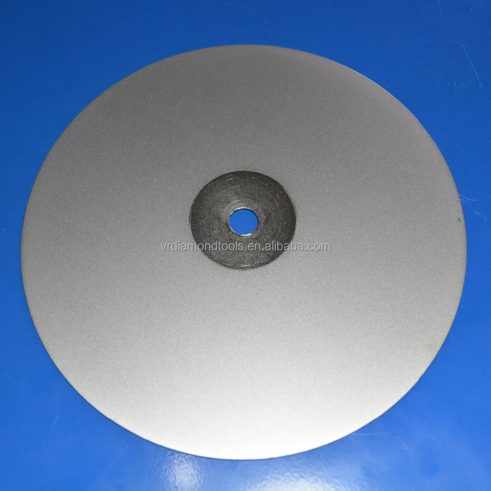 High Hardness Electroplated Diamond Flat Lapping Disc OBM Customizable ...