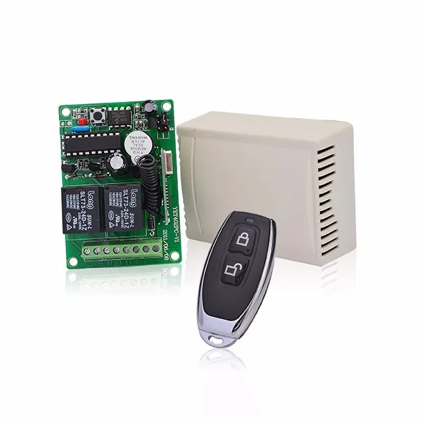 2 Channel Dc 12v Rf Remote Control Switch 12 Volt Remote Control ...