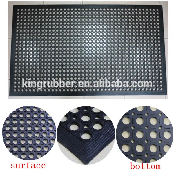 Anti-slip Flooring Porous Rubber Mat - Buy Porous Rubber Mat,Kitchen ...
