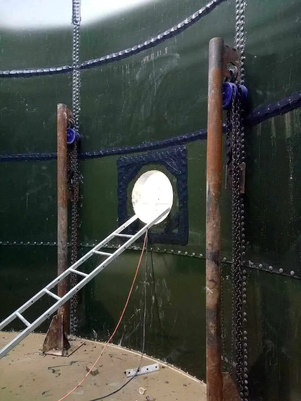 BSL Dual Membrane Biogas Storage Balloon Gas Tank - Efficient ...