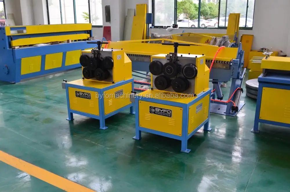 China Byfo 3 Rollers Angle Rolling Bender,Profile Bending Machine - Buy ...