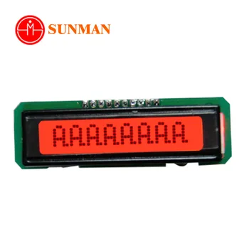 Low Power Fstn 8x1 Characters Lcd Display - Buy 8x1 Characters Lcd ...