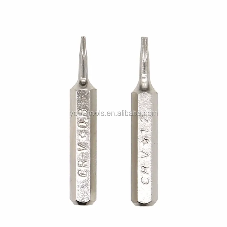 Precision Cr-v Bit P2 P5 Pentalobe Screw Driver Bits - Buy Cr-v ...