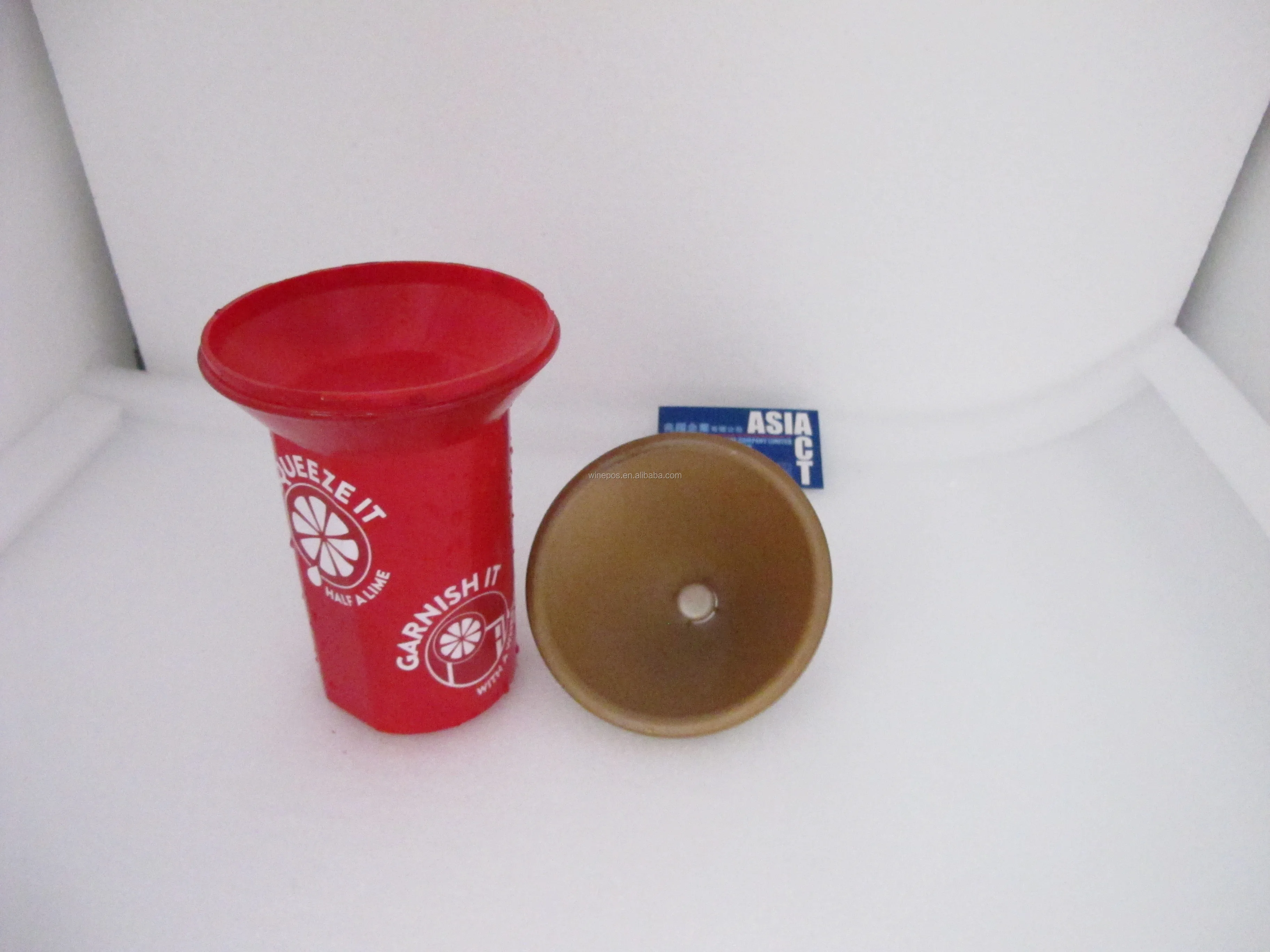 Portable Plastic Wine Spittoon Traveler - Sustainable & Stocked