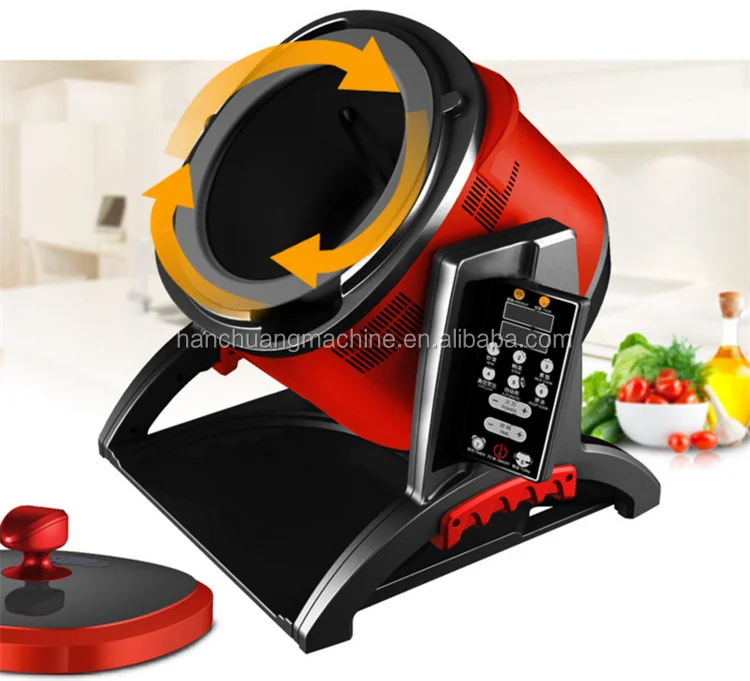 Home Cooking Machine Automatic Intelligent Cooking Robot Electric Wok ...