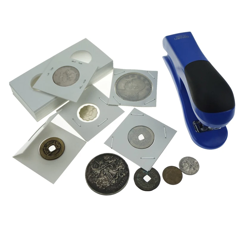 Coin Flips Cardboard Collecting Holders - Eco-friendly