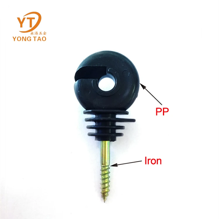 Electric Fence Screw Insulator - Porcelain Bobbin Insulator