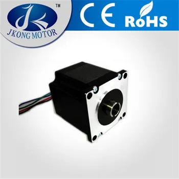 Round Spindle And Hollow Shaft Nema23 Stepper Motor - Buy Round Spindle ...