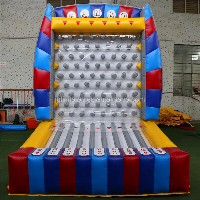 Custom Made Inflatable Plinko Carnival Game for Sports