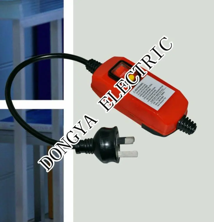 Inline GFCI Safety Plug for USA Canada Market Power Plug