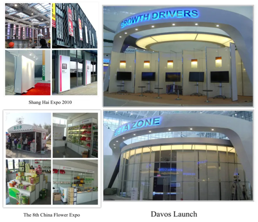 Customized Standard Exhibition Booths - LINGTONG Design System-Max 4