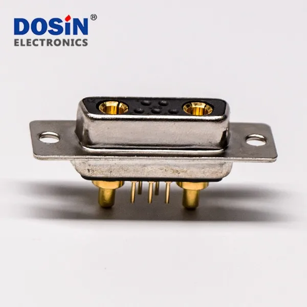 Dosin D-SUB 7W2 Female Connector - Reliable Cable Solder Type