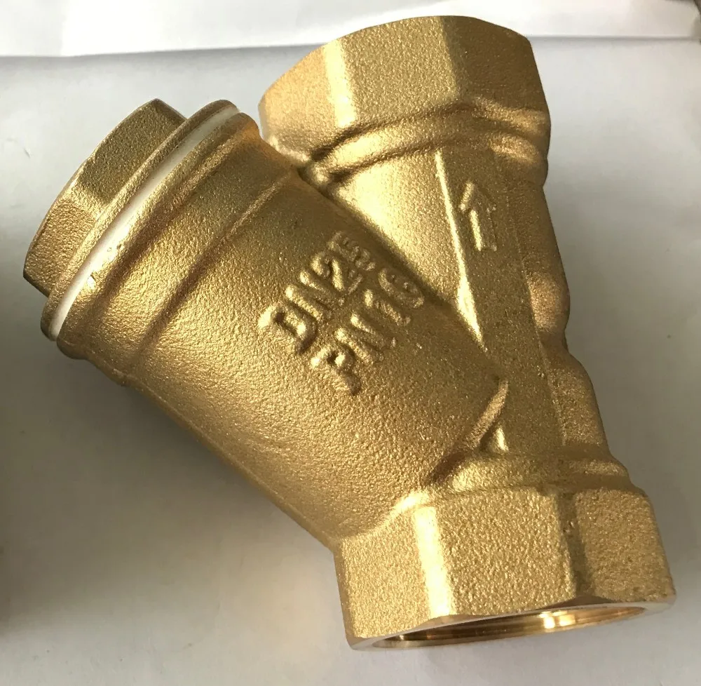 Pn16 Dn25 Brass Y Type Strainer - Buy Pn16 Dn25 Brass Y Type Strainer ...