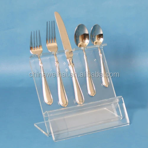 Acrylic Spoons and Forks Display Stand for 4pcs - How to Display ...
