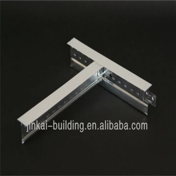 T Grid Main Tee Cross Tee Exposed Suspended Ceiling T Bar T Runners For ...