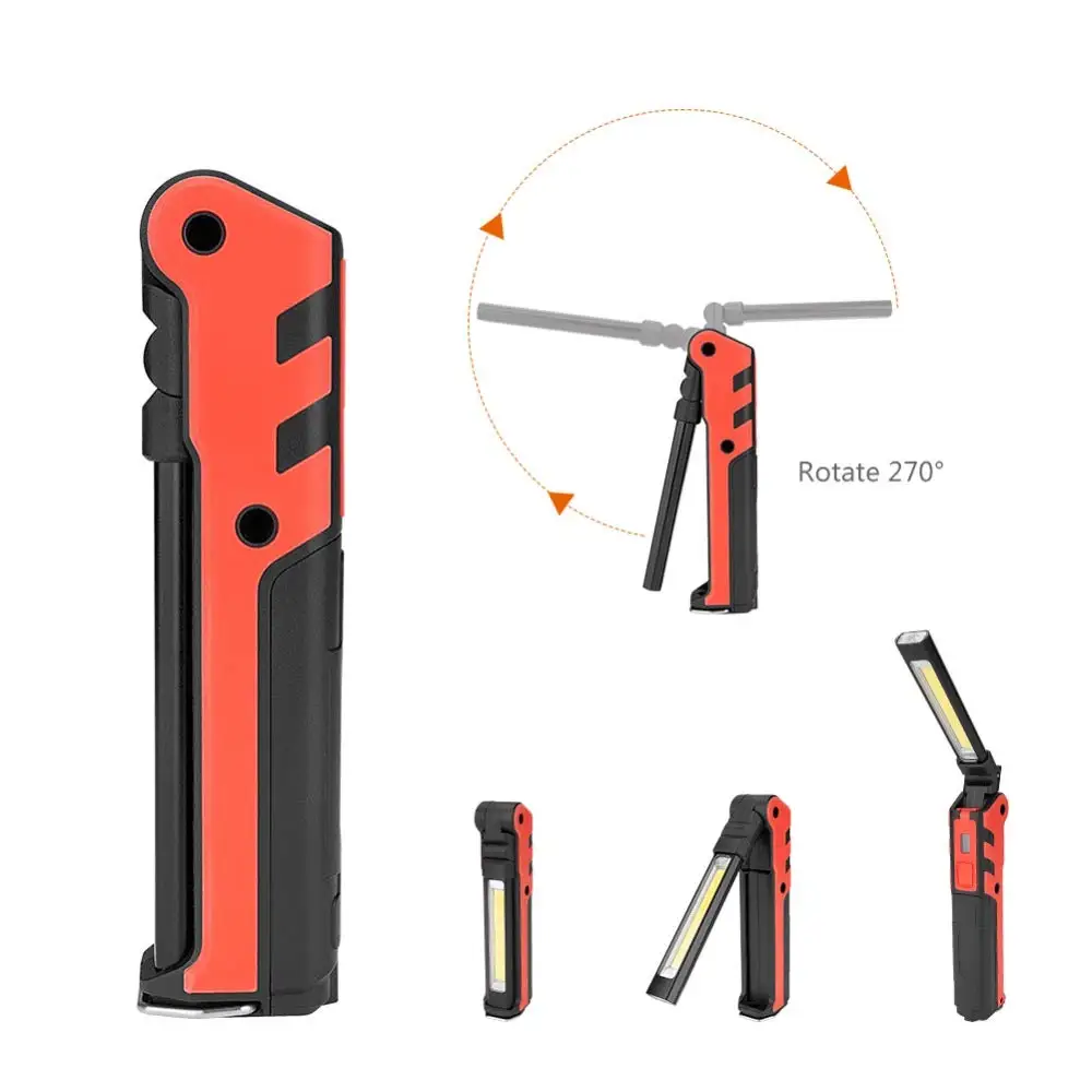 Multifunction Emergency Torch Super Bright Work Light 18650 Battery 5W ...