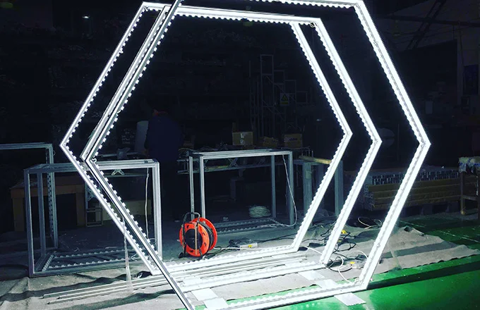 Factory Directly Led Frameless Fabric Light Box - Buy Double Sides ...