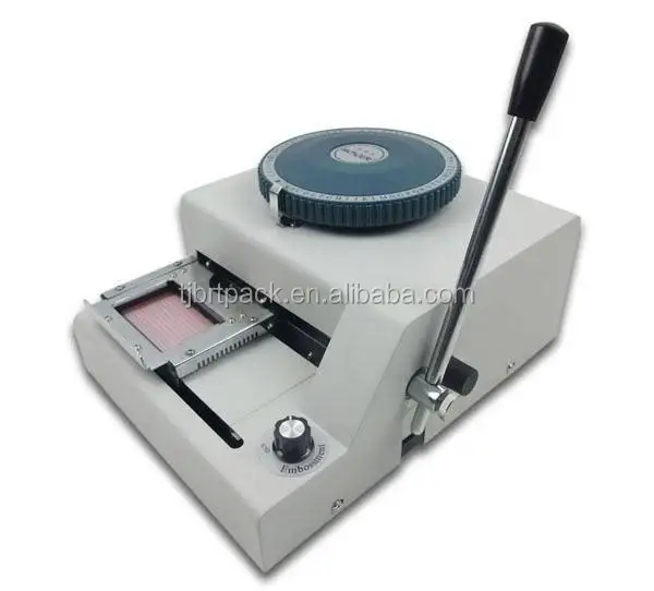 HOT SALE LOW PRICE Handheld Plastic PVC card embossing machine and Hot ...