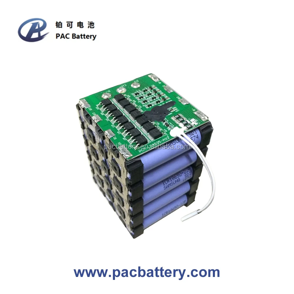 Li-ion Rechargeable Battery 4s6p 15.6ah 14.8volt With Bms - Buy Li-ion ...