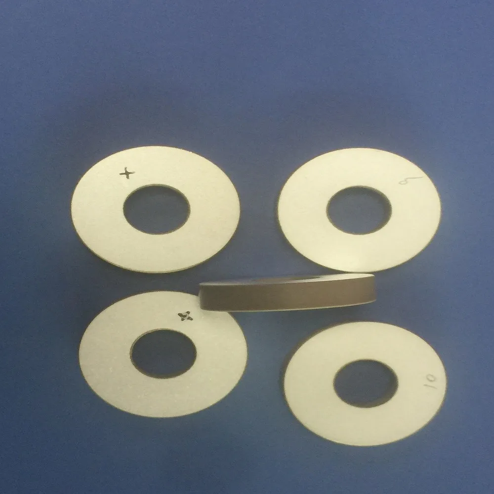 Piezoelectric Ceramic Ring Wafer 38mm Be Kind Type Circular Central ...